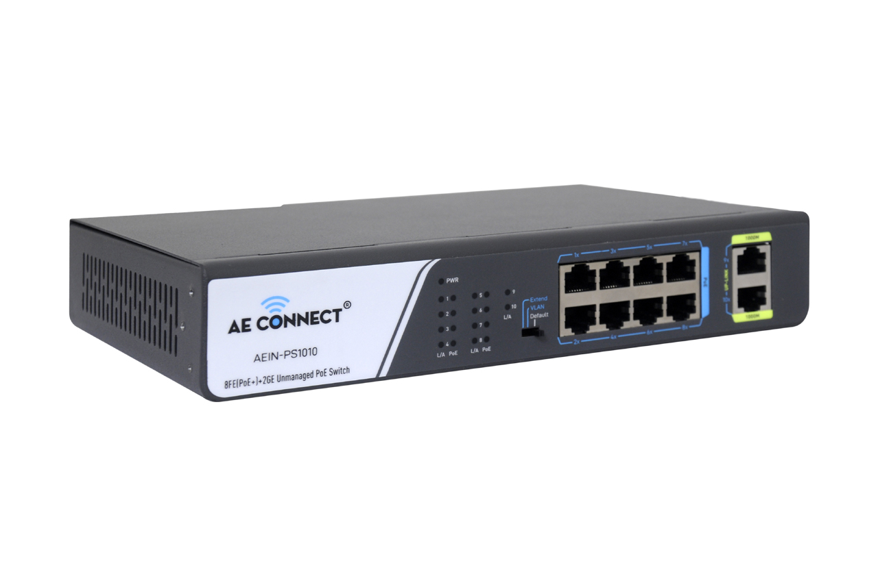 What is a PoE Switch? Know Uses, Benefits & Types - AE Connect